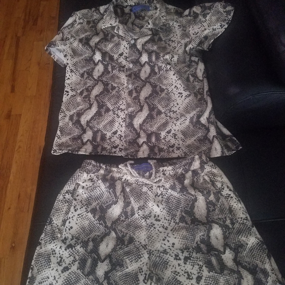 yacht pay | Shorts | Men 2 Piece Yacht Wear Snake Skin Set | Poshmark